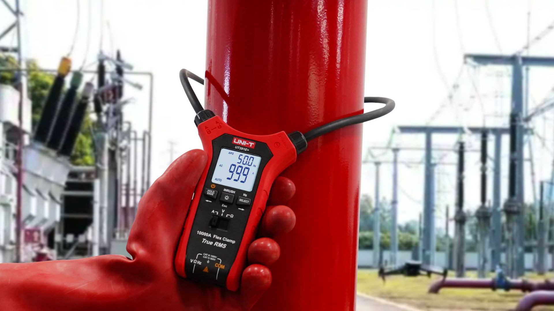 UT281E+ Flexible Clamp Meter 10000A 1000V