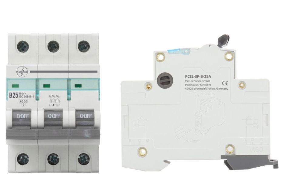 PCEL-3P-C-13A, Circuit breaker, 3 pole, Type-C, 13A