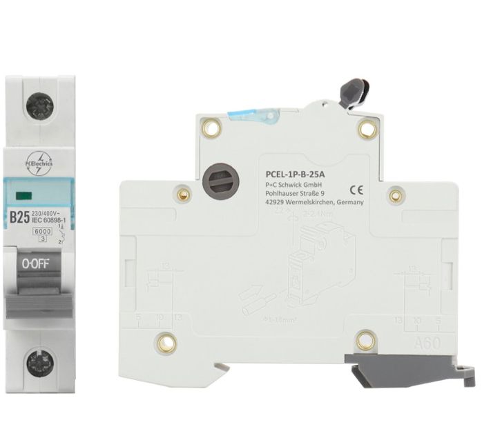 PCEL-1P-C-32A, Circuit breaker, 1 pole, Type-C, 32A